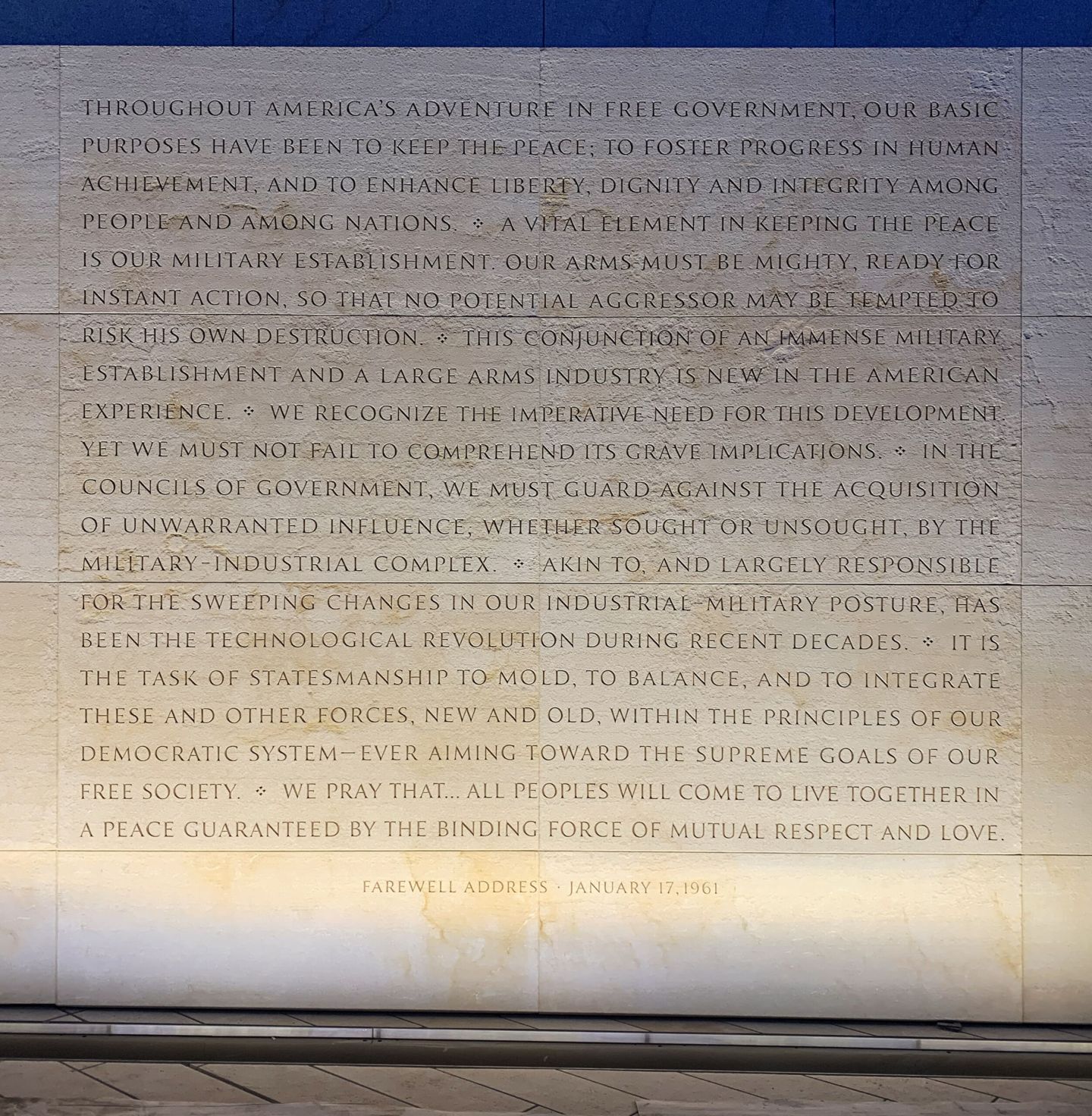The Betrayal of Dwight D. Eisenhower by His Own Memorial in Washington ...